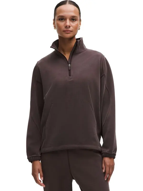 Lululemon Softstreme Half-zip - Sequoia