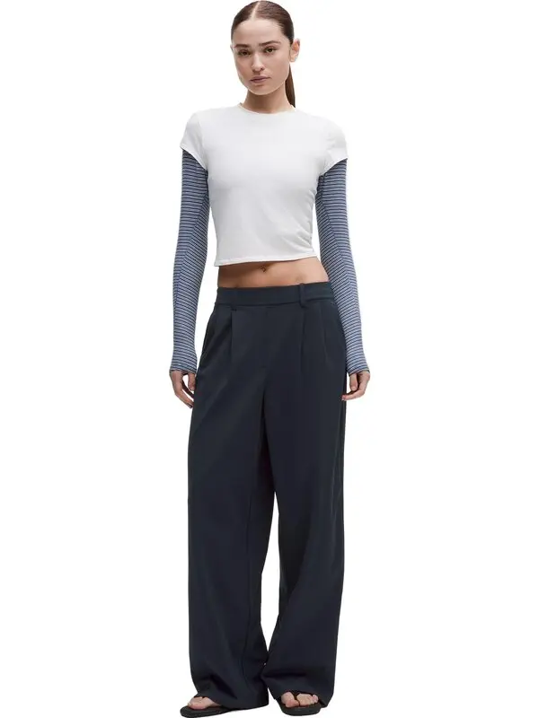 Lululemon Daydrift High-rise Wide-leg Trouser - True Navy