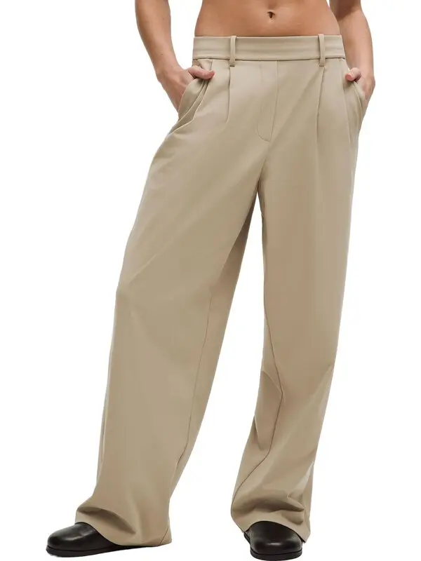 Lululemon Daydrift High-rise Wide-leg Trouser - Sheer Oak