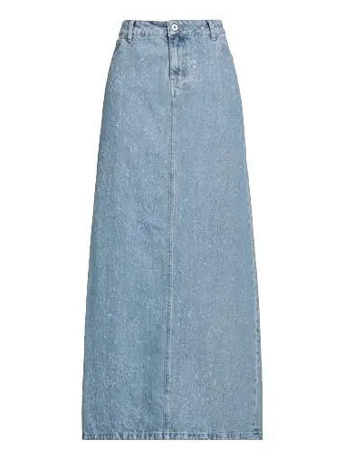 HALFBOY Denim Pencil Skirt - Blue