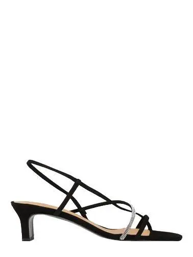 CastaÑer Leather Sandals - Black