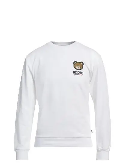 Moschino Cotton-blend Crewneck Sweatshirt - White