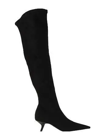 Pinko Leather Over-the-knee Boots - Black