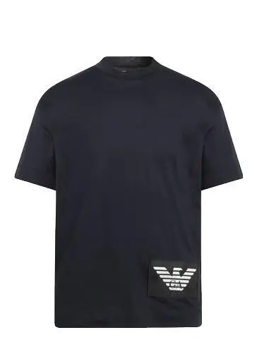 Emporio Armani T-shirt Midnight Size Cotton - Blue