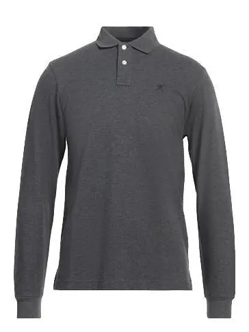HACKETT Polo Shirt Lead Size Cotton - Grey