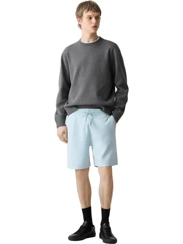 Theory Sweat Short - Light Ocean Air