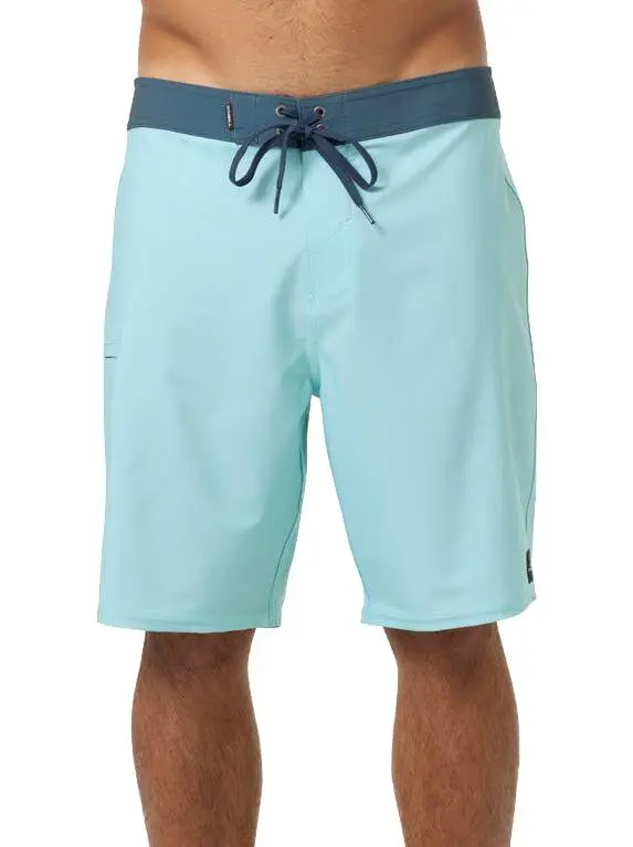 O'Neill Hyperfreak Heat Board Shorts - Pastel Turquoise