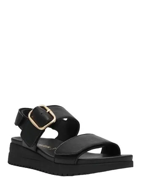 Anne Klein Evanti Platform Sandals - Black