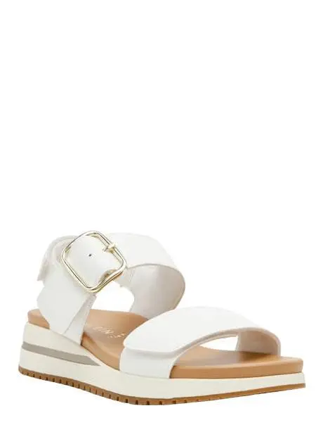 Anne Klein Evanti Platform Sandals - White
