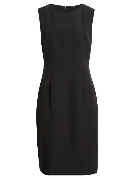 Kobi Halperin Meridian Sleeveless Sheath Dress - Black/black