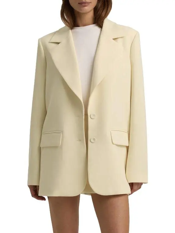 FAVORITE DAUGHTER Oversized Blazer - Moonbeam