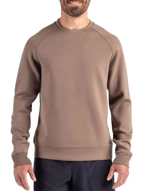 Cutter & Buck Roam Crewneck Pullover - Mushroom