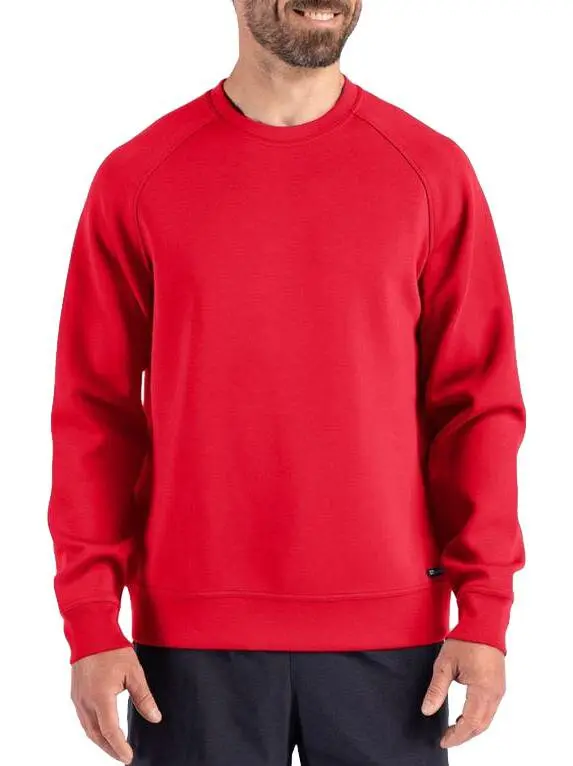 Cutter & Buck Roam Crewneck Pullover - Red