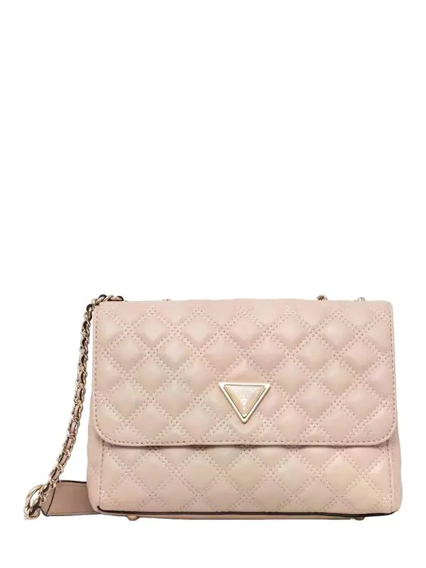 Guess Logo-plaque Crossbody Bag - Pink