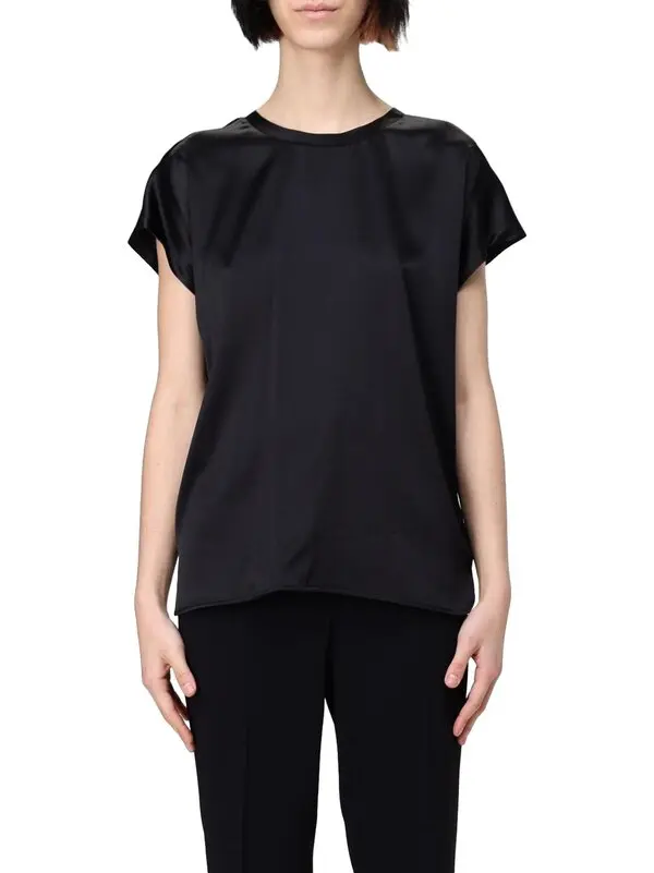 Pinko Satin Top - Black