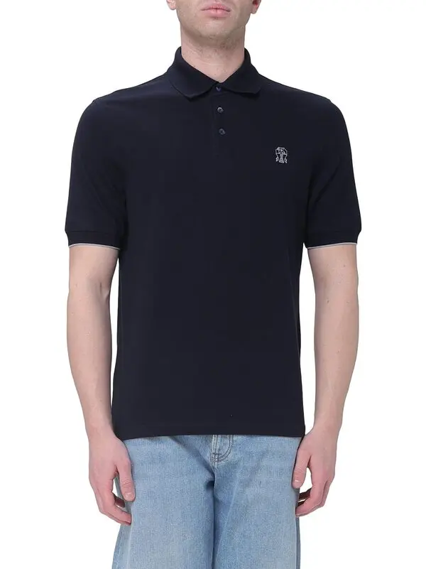 Brunello Cucinelli Polo Shirt - Blue 1