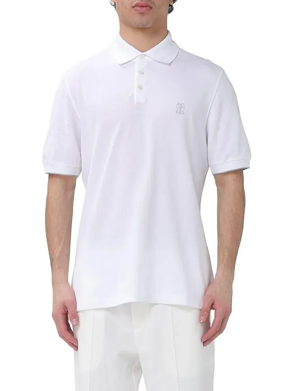 Brunello Cucinelli Polo Shirt - White