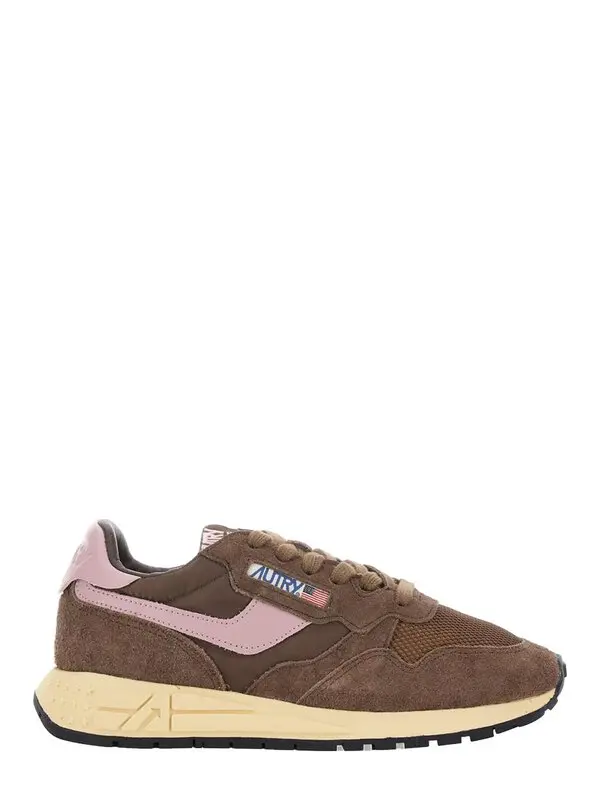 AUTRY Lace-up Sneakers - Brown