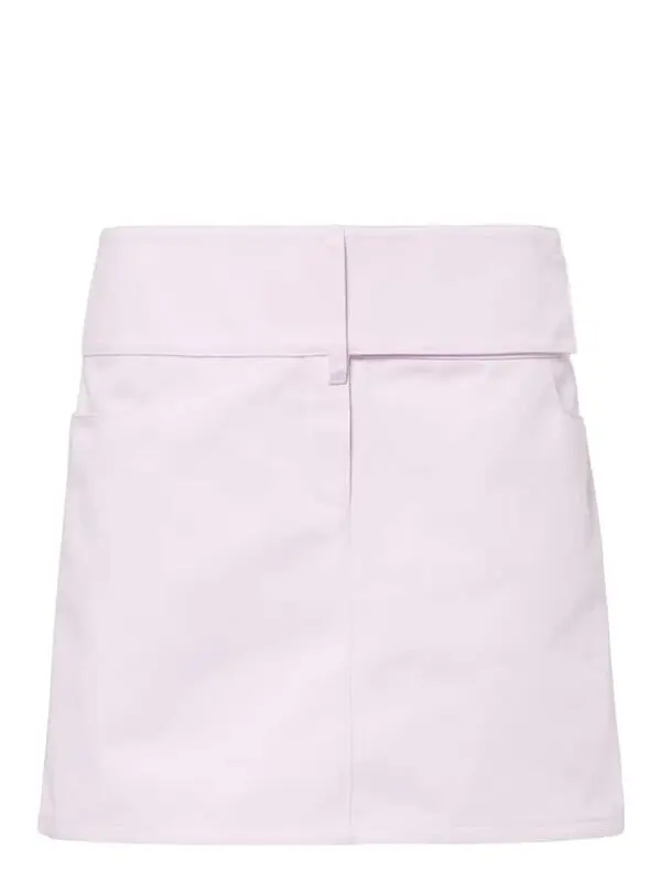 COURREGES Courrèges Belted Miniskirt - Pink
