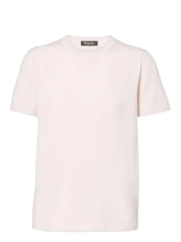 Loro Piana Angera Cotton Jersey T-shirt - Pink
