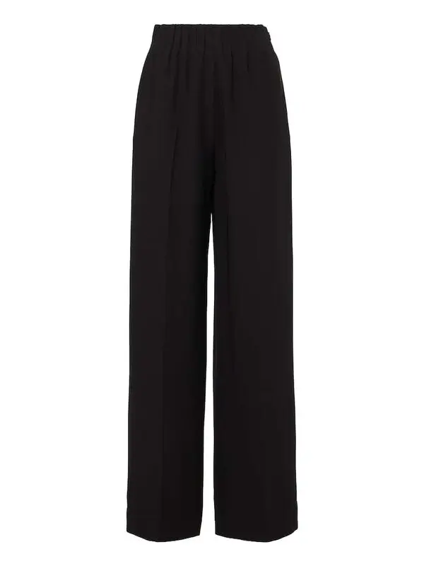 FFORME Maud High-rise Wide-leg Pants - Black