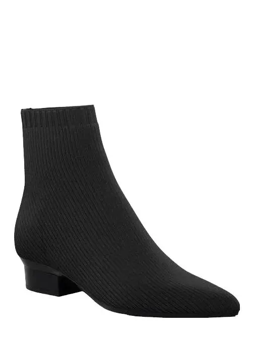 PASHION FOOTWEAR The Bootie 3" Stiletto Heel - Coal Knit