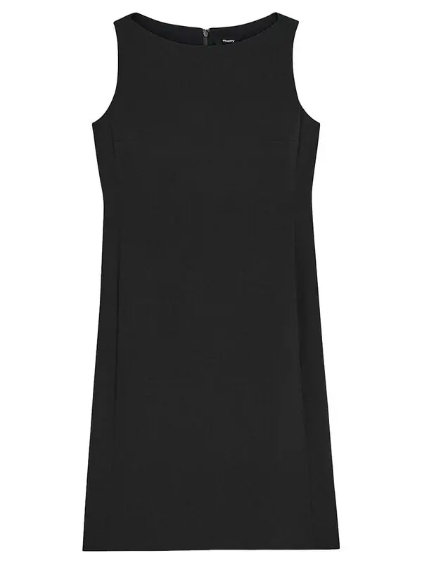 Theory Crepe Mermaid Dress - Black