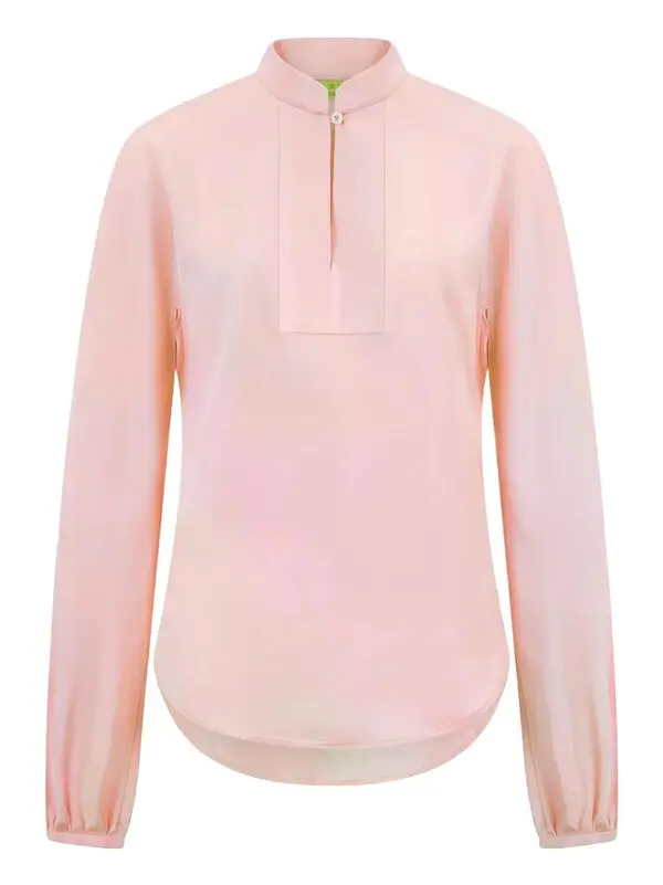 Shanghai Tang Silk Blouse - Pink