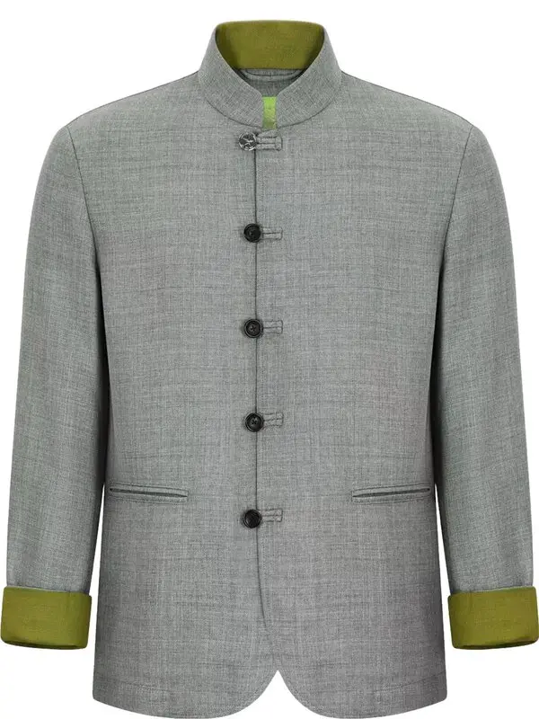 Shanghai Tang Five-button Jacket - Grey