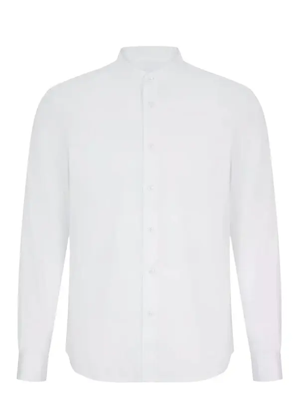 Shanghai Tang Mandarin-collar Shirt - White