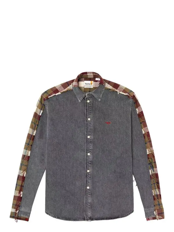 DIESEL® X Timberland Checked Shirt - Grey