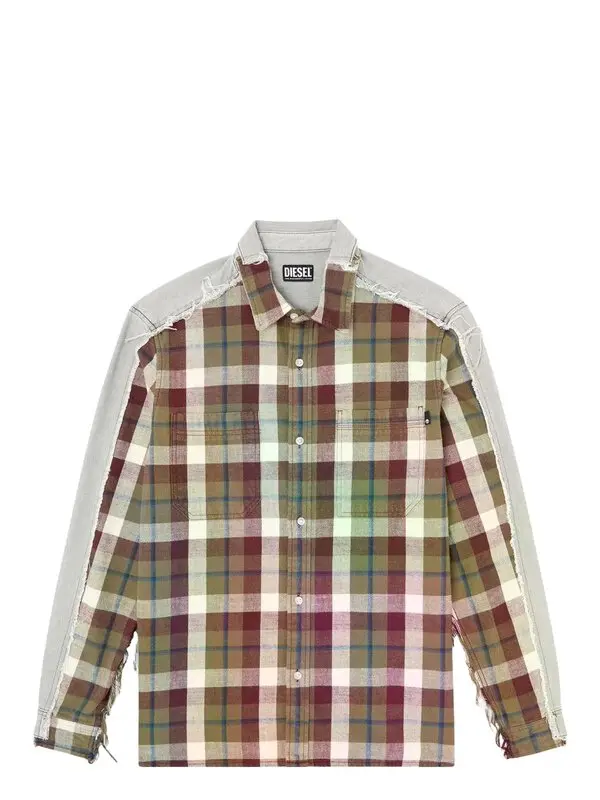 DIESEL® X Timberland Checked Shirt - Green