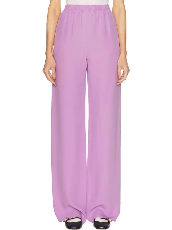 Valentino Garavani Cady Couture Pant - Soft Wisteria
