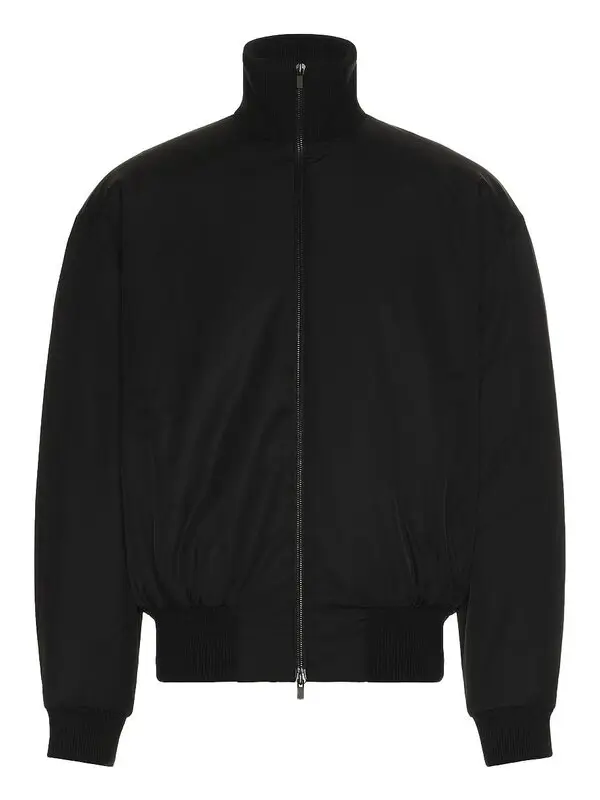 Fear Of God High Neck Bomber Jacket - Black