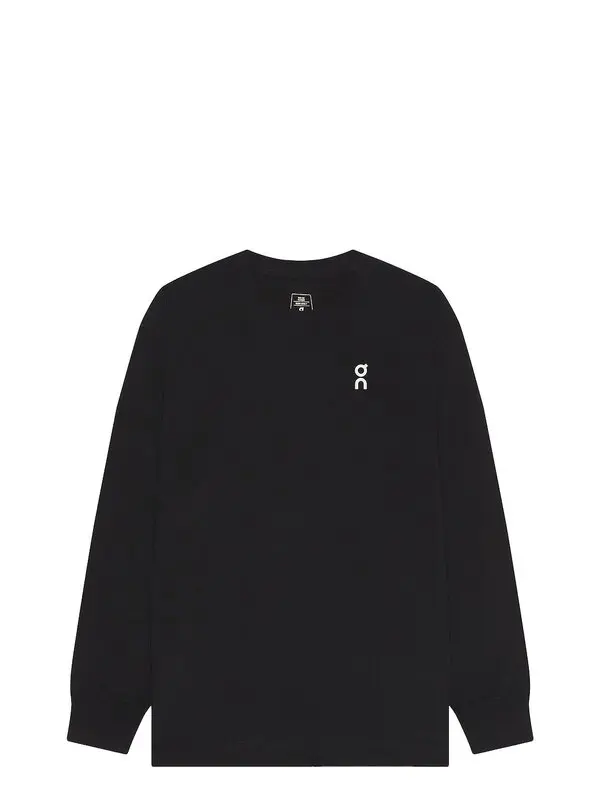 On Club Long Sleeve T-shirt - Black