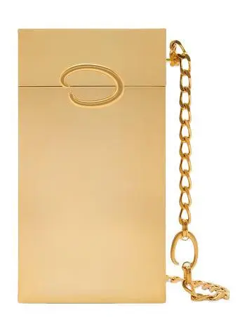 Oscar De La Renta O Vanity Minaudière - Metallic