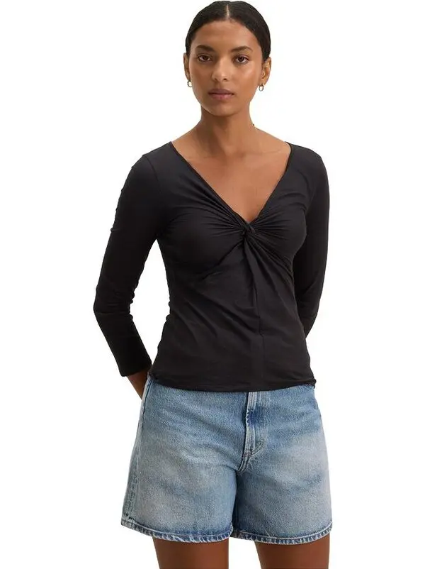 Velvet By Graham & Spencer Sett Tee - Black