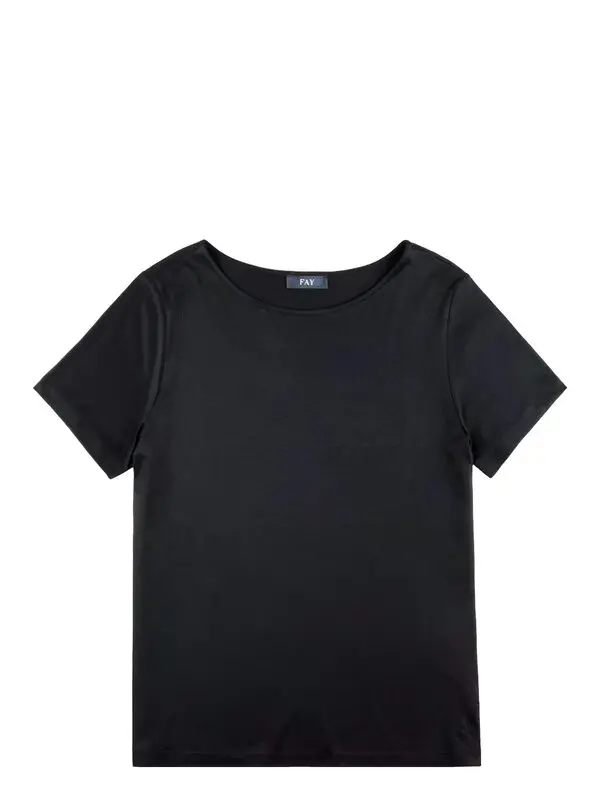 FAY Short-sleeve T-shirt - Black