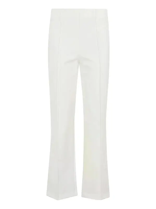 Simkhai Cropped Flare Pants - White