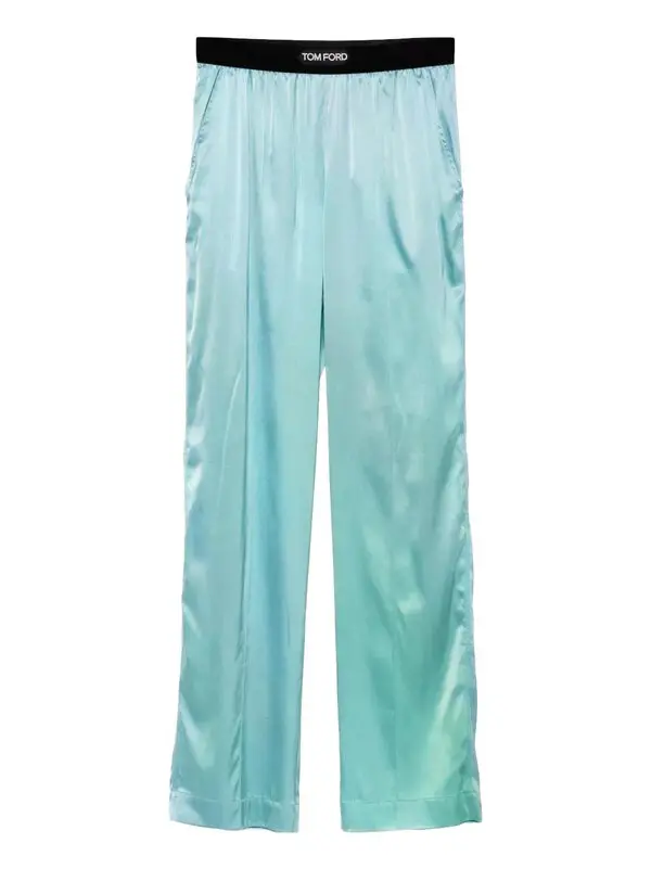 TOM FORD Straight Trousers - Blue