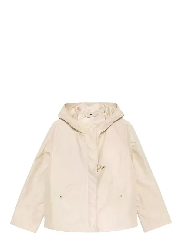 FAY Ganci-buckle Jacket - Neutrals