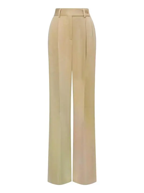 Alberta Ferretti Wide-leg Trousers - Neutrals