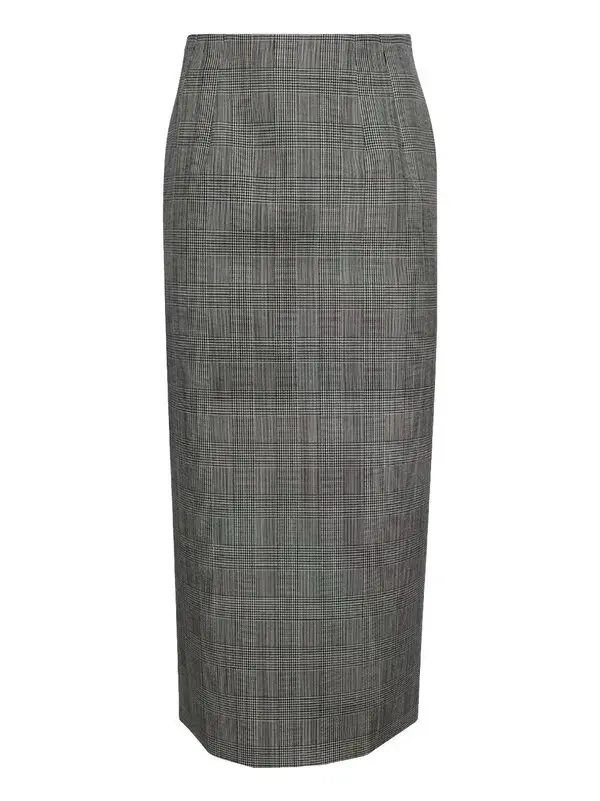 Wardrobe.NYC Contour Midi Skirt - Grey