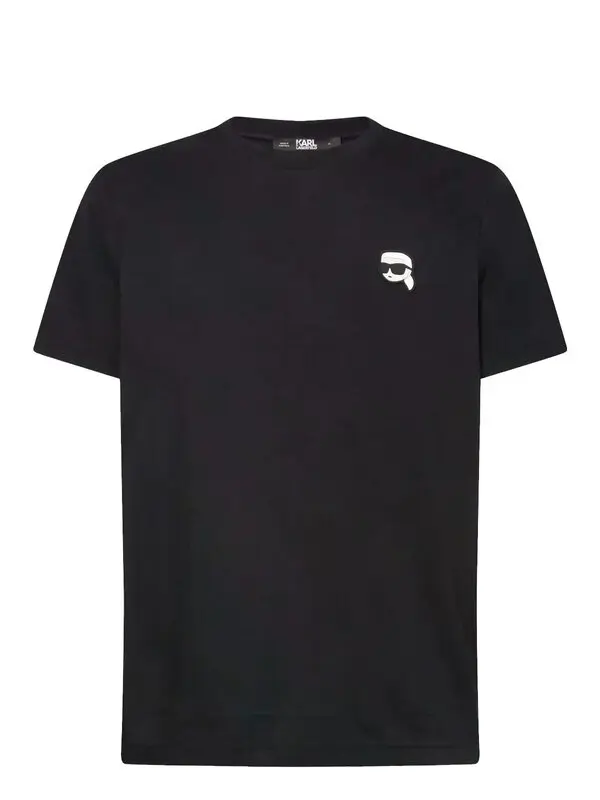Karl Lagerfeld Ikon-print T-shirt - Black