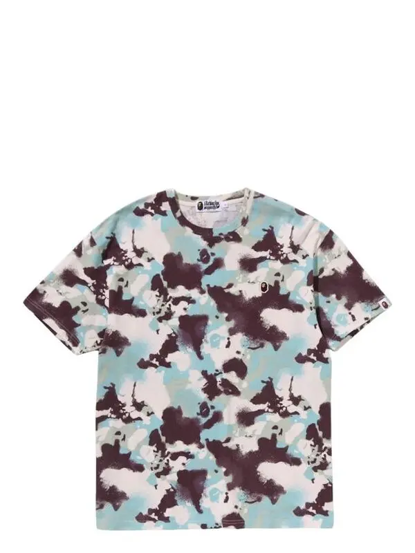 A BATHING APE Map Camo Oversized T-shirt - Multicolor