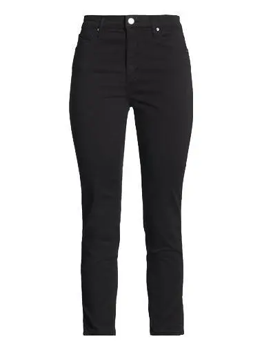 Armani Exchange Slim Fit Cropped Pants - Black