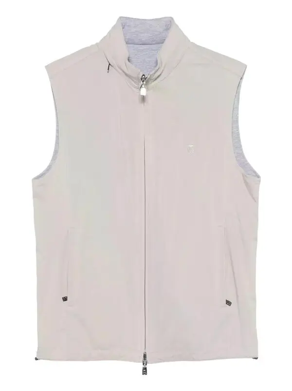 Corneliani Reversible Gilet - Grey