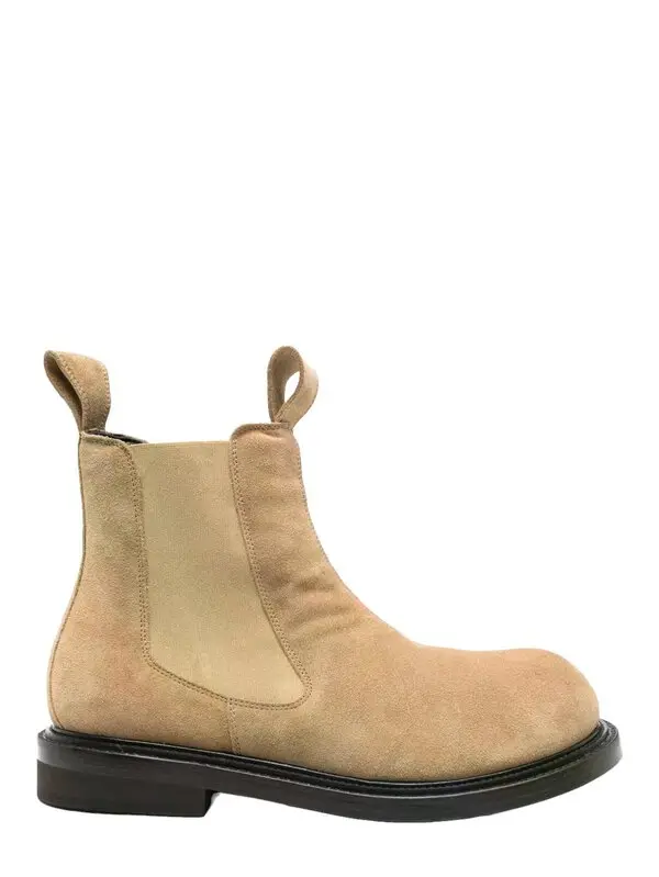 Moschino Suede Chelsea Boots - Brown