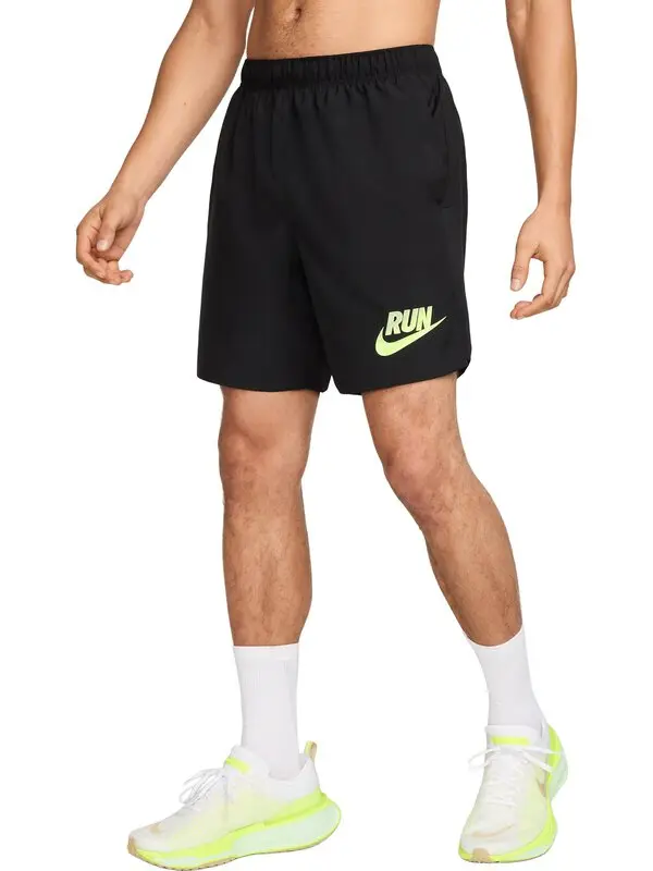 Nike 7" Challenger Run Energy Dri-fit Unlined Running Shorts - Black