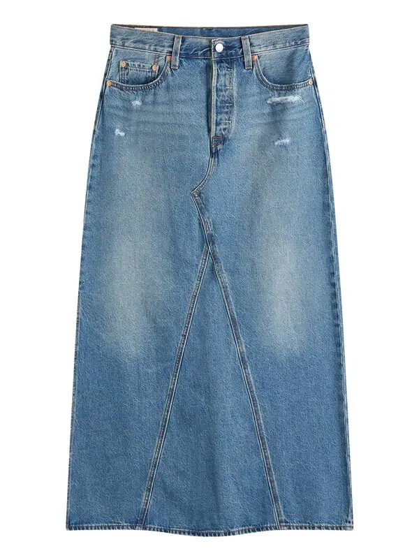 LEVI'S Iconic Long Denim Skirt - Verified Vintage Ski